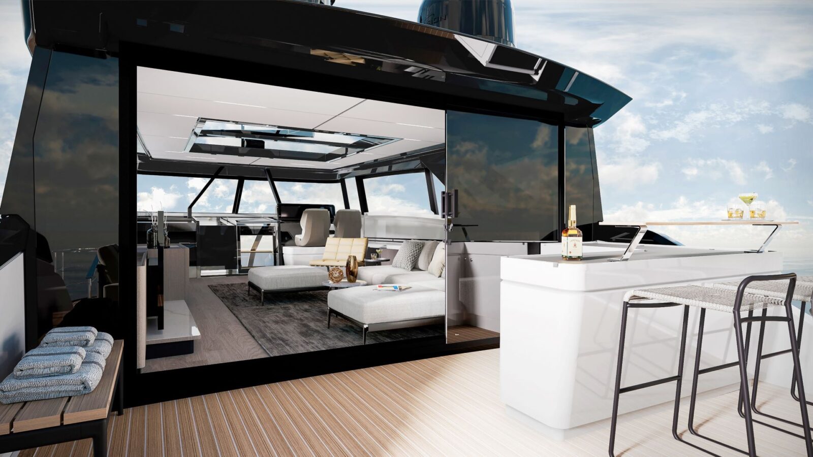 Ferretti Yachts 1000 Skydeck: Touch the Sky – MennYacht – Your Yachting ...